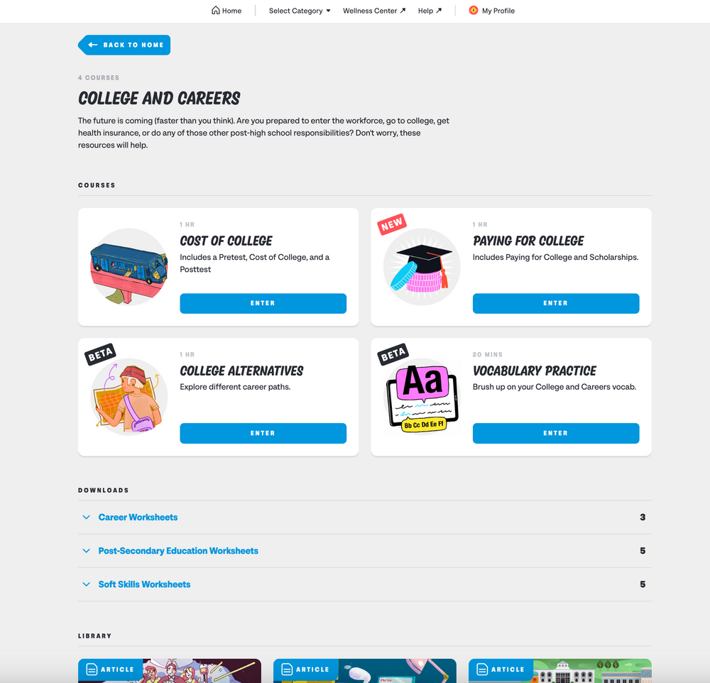 Updated Student & Grading Interfaces